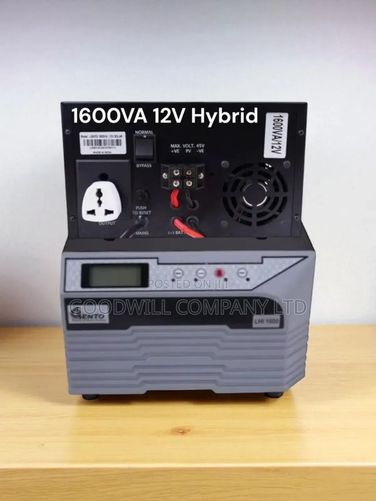 1500w 1600va 12v Hybrid Solar Inverter Hometech in Central Division ...