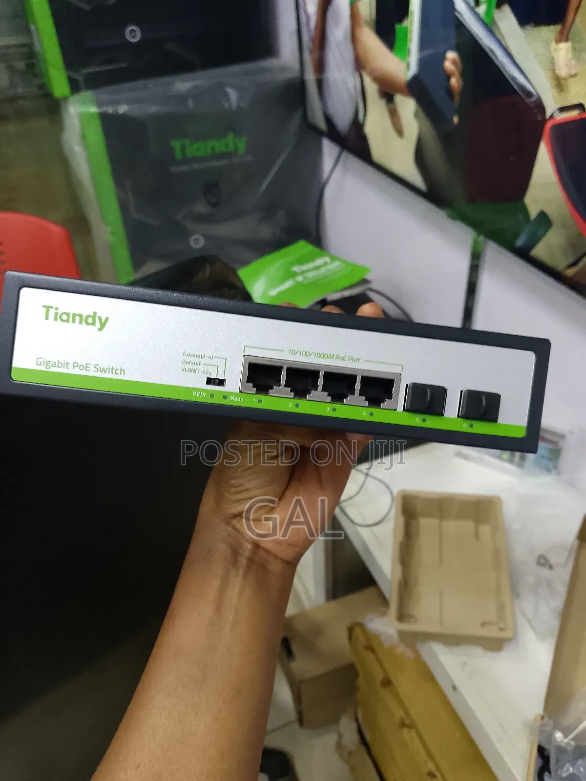 4 Port Switch Poe With SFTP Ports in Central Division - Networking ...