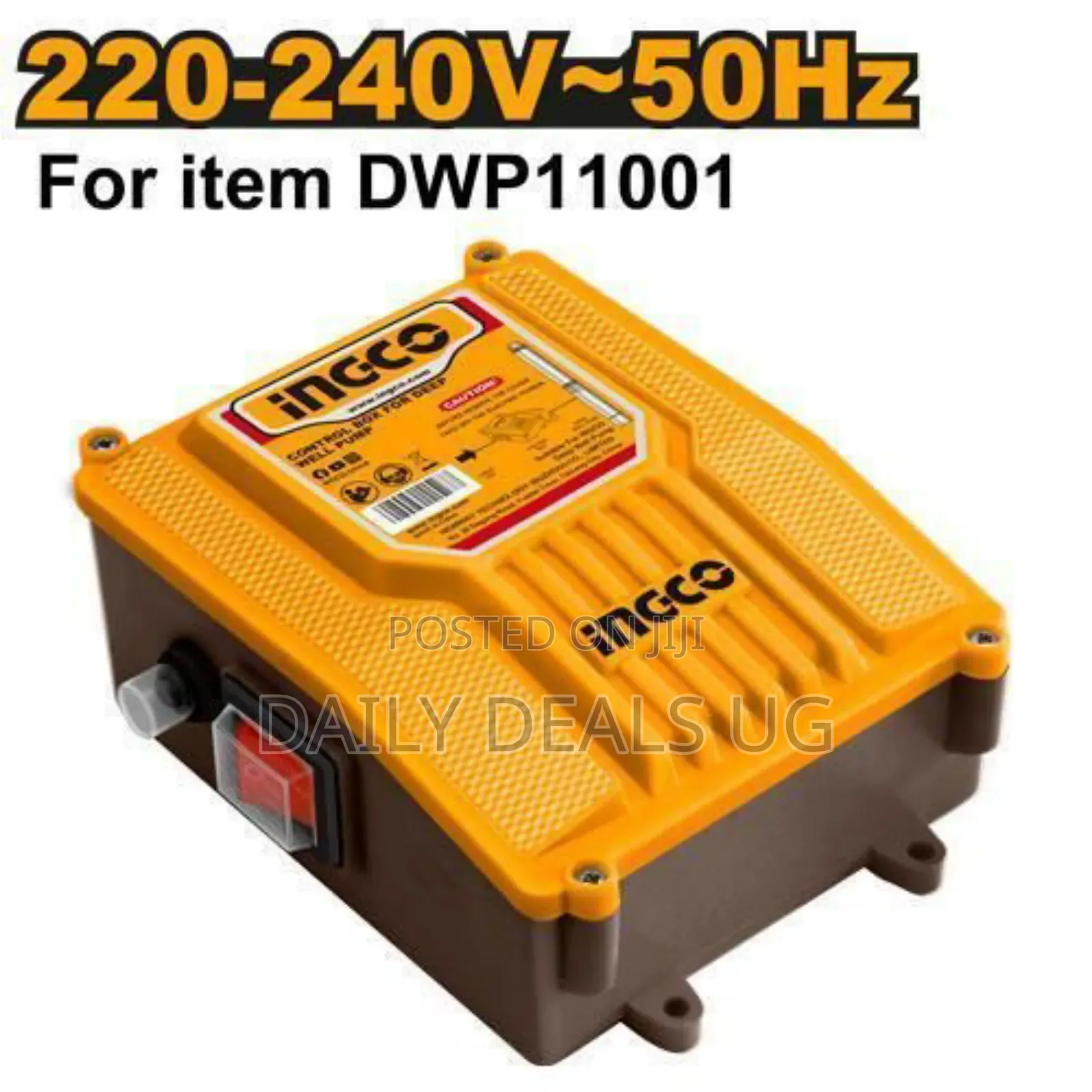 Ingco Dwp11001-Sb-Control Box for Deep Well Pump -Orange in Central ...
