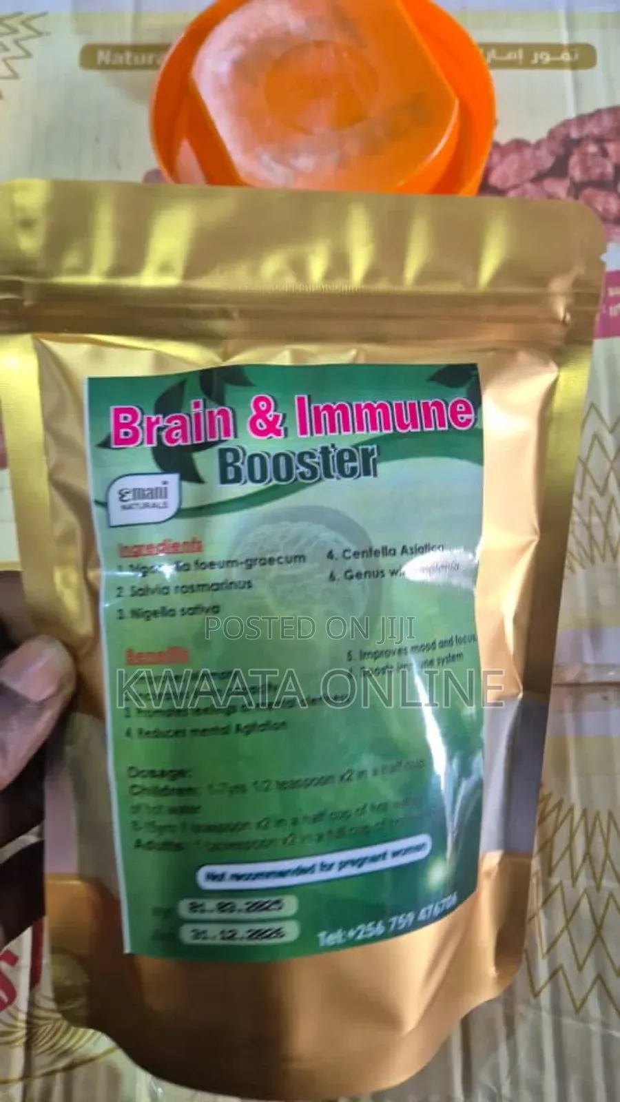 Brain Immune Booster" From "Emani Naturals" in Central Division ...