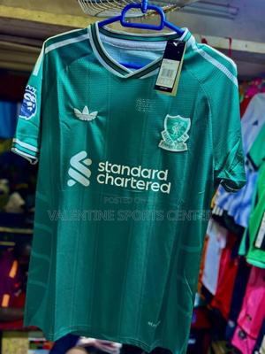 Green Colour Liverpool Players Vision New Season Original in Central ...