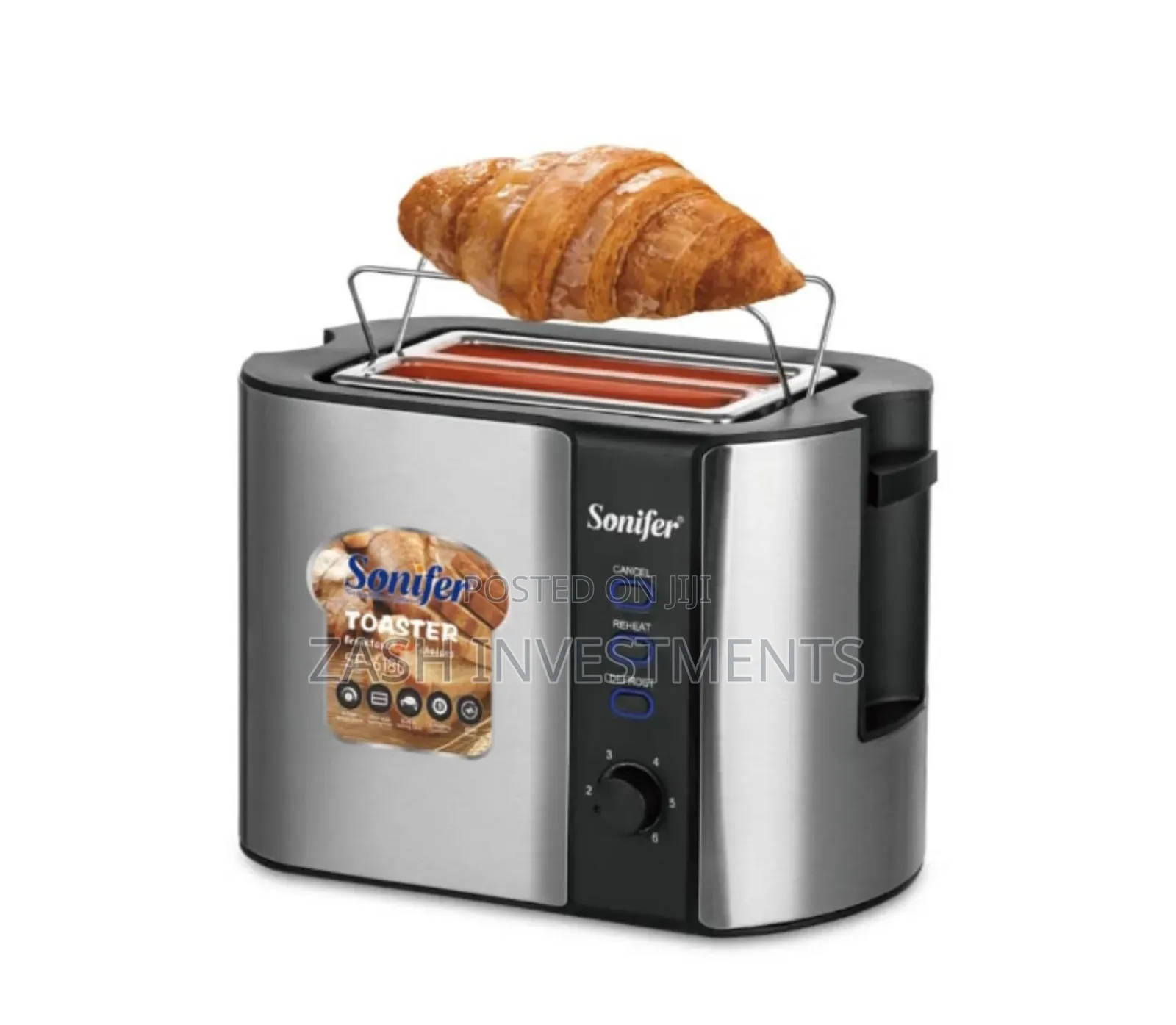 Sonifer 2 Slices Bread Toaster With Grill Rack in Central Division ...