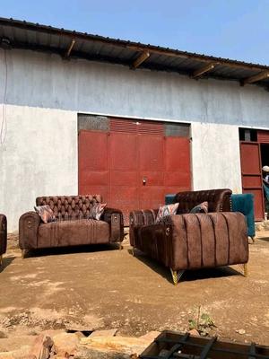 Dark Brown 4 Seater Chesterfield Sofa With Buttons in Kawempe ...