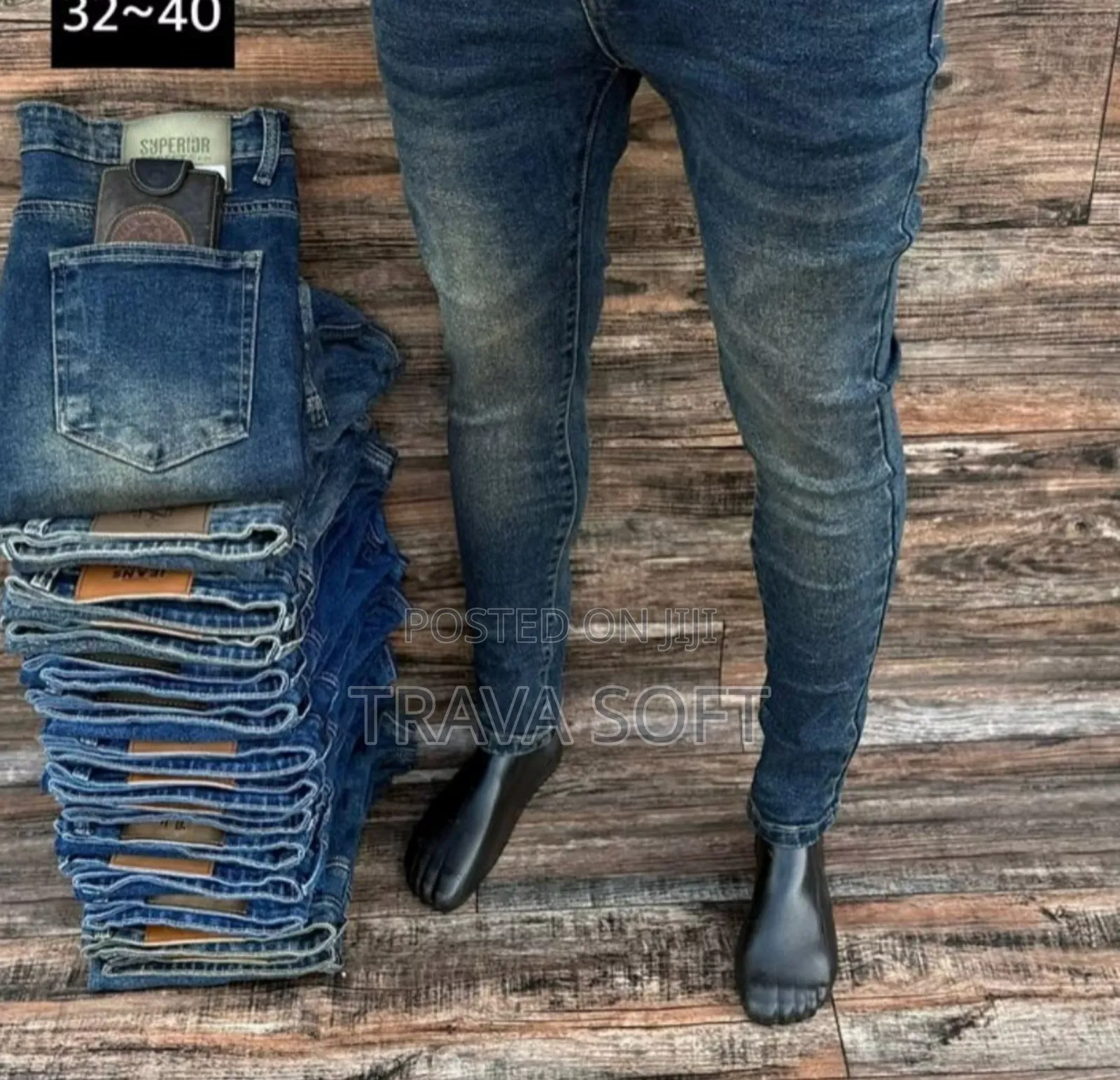 Men's Denim Jeans in Central Division - Clothing, Trava Soft ...