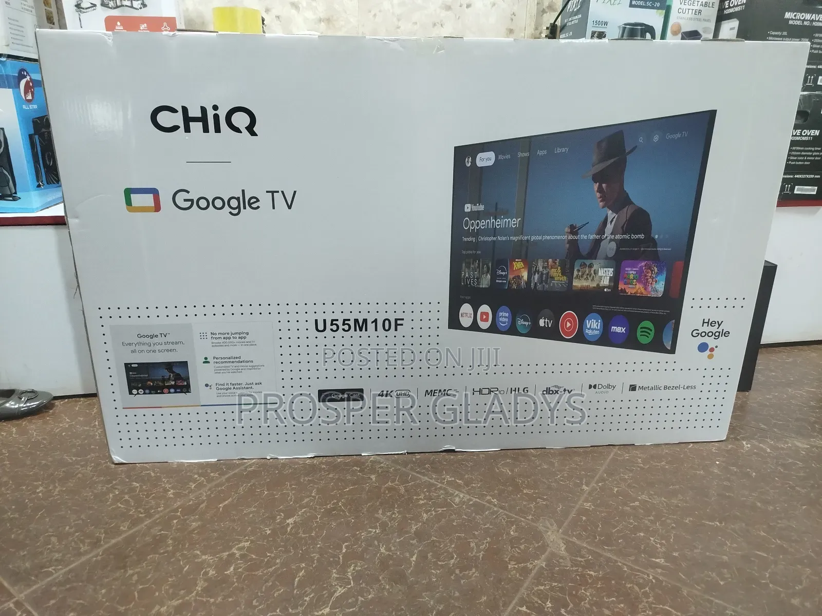 55 Chiq Smart Android Google Tv in Central Division - TV & DVD ...