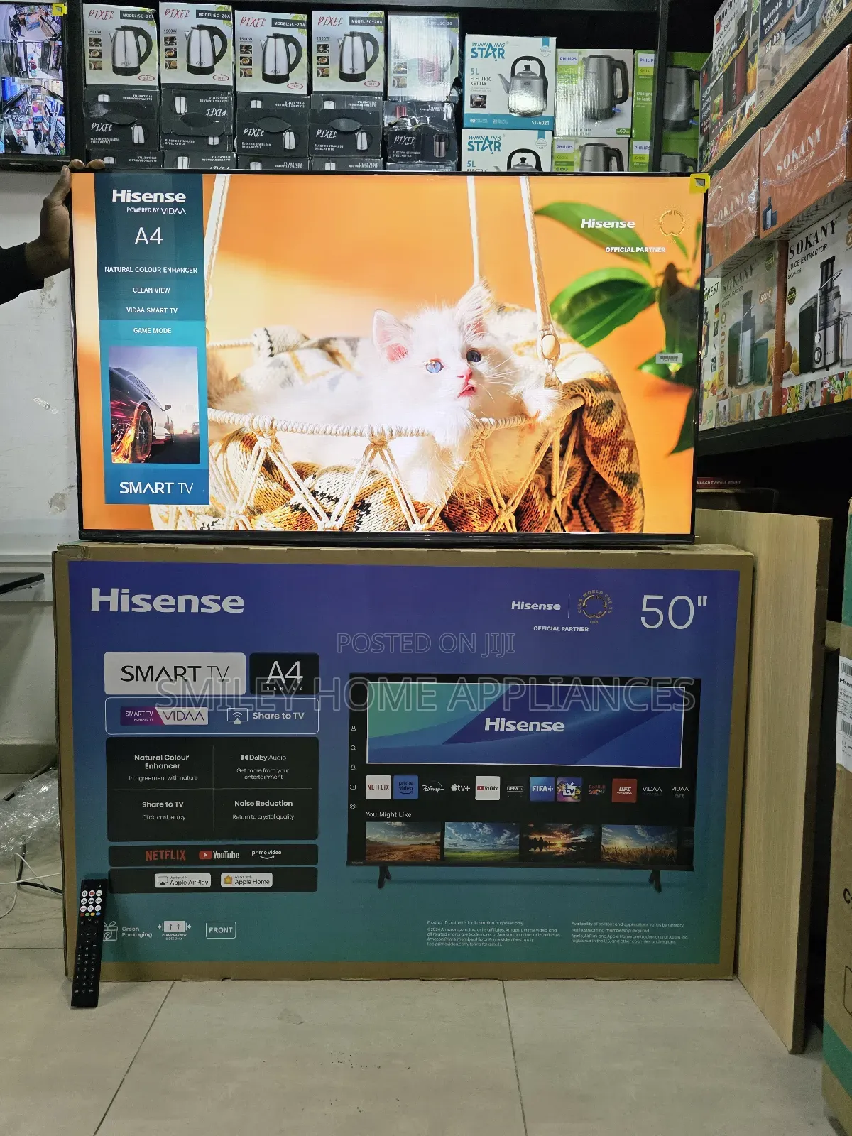 Brand New Hisense 50inches A4 Series Vidaa Smart Tv at Discount Price ...