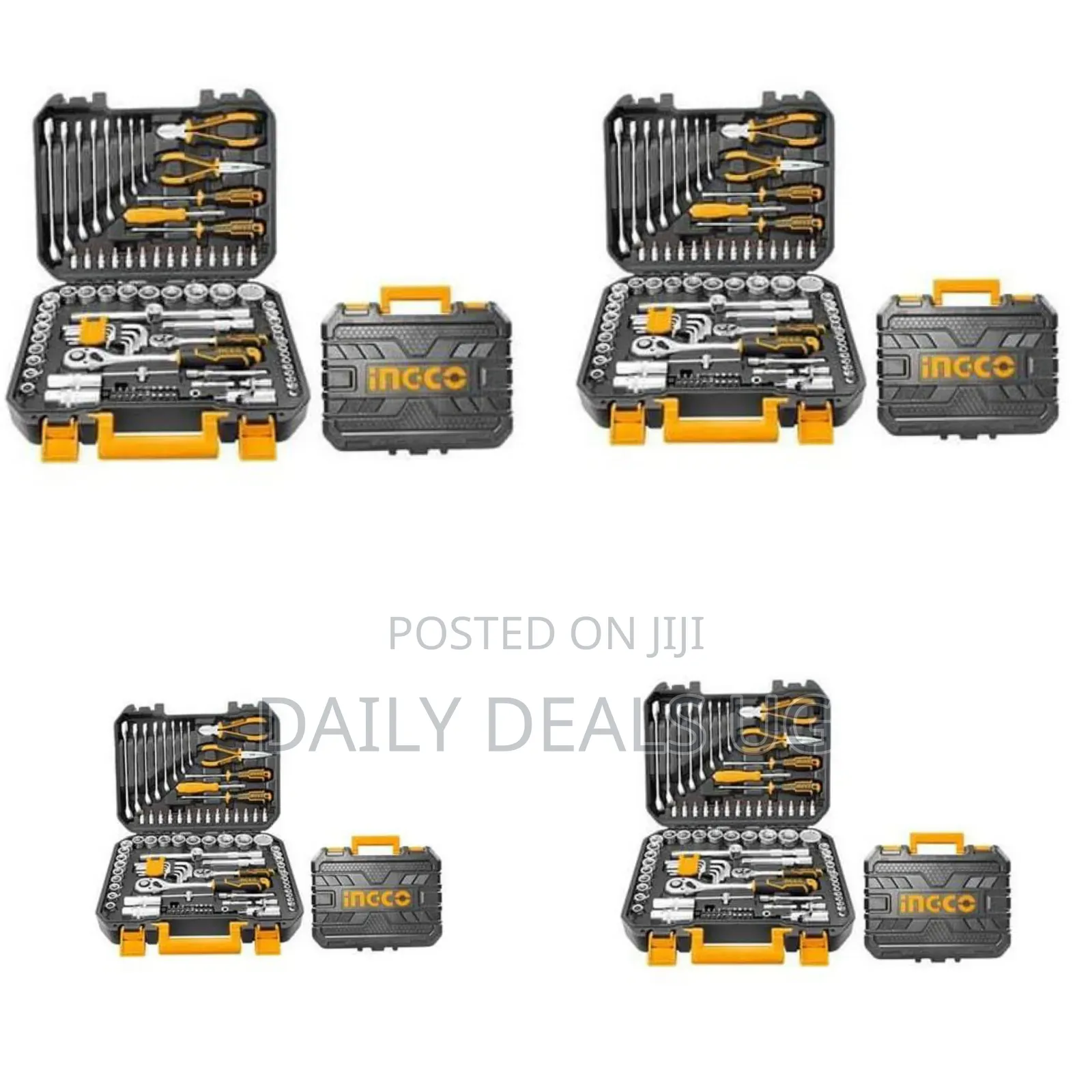 Ingco 100pcs Tools Set (Hkthp21001) -Black in Central Division - Hand Tools, Mwebe Ronald | Jiji.ug