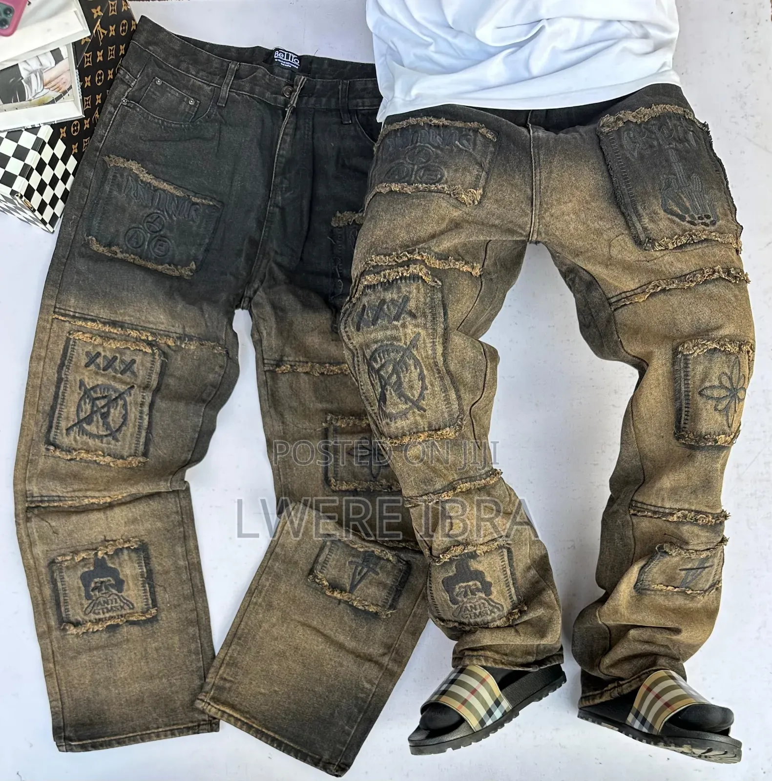 Designer Buggy Jeans for Men in Central Division - Clothing, Lwere Ibra ...