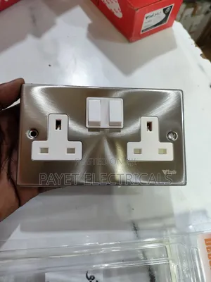 Vetto Double Socket Original for sale - Payet Electricals Price: USh ...