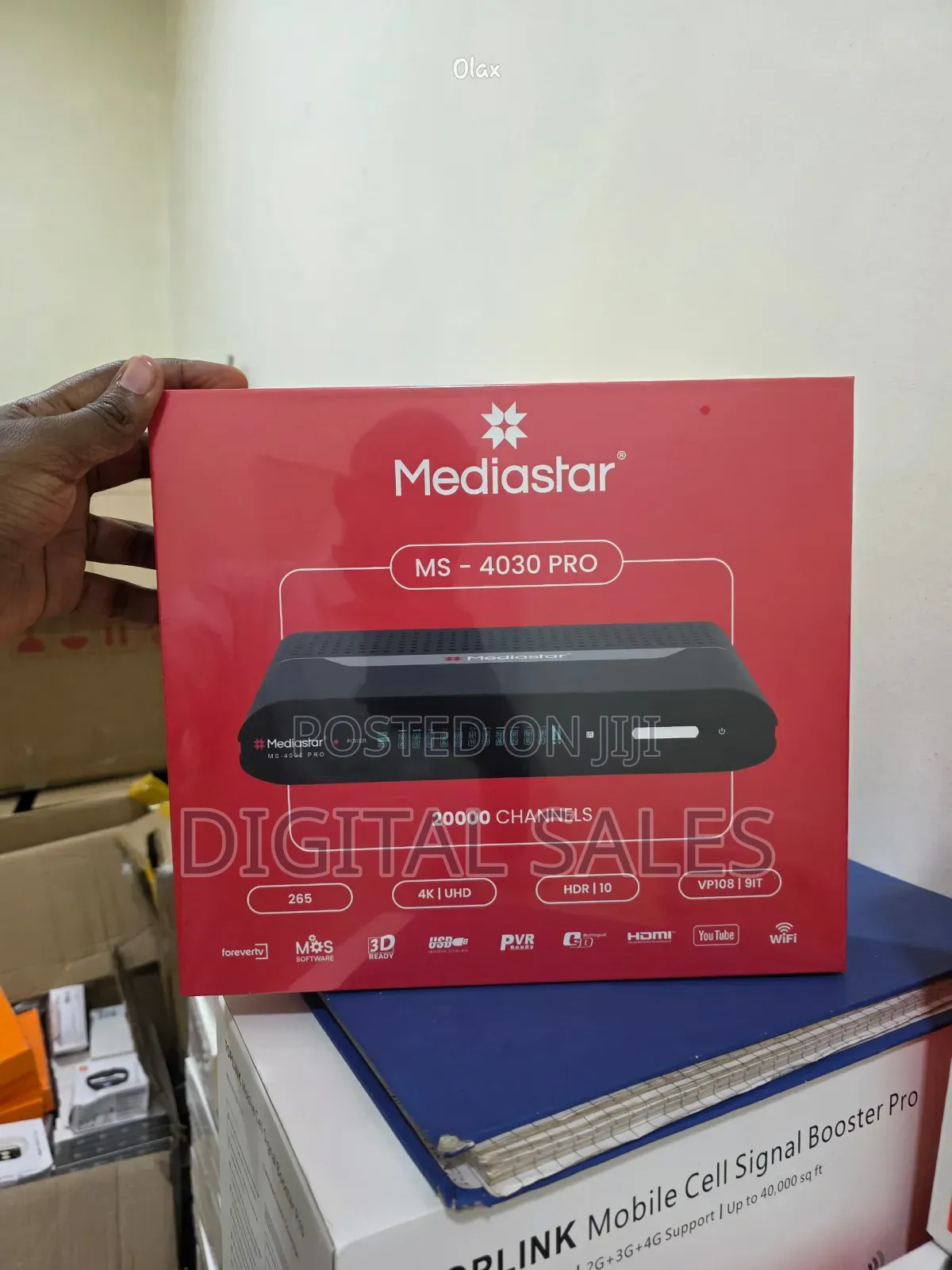 Mediastar Ms - 4030 Pro Digital Satellite Receiver- Black in Central ...