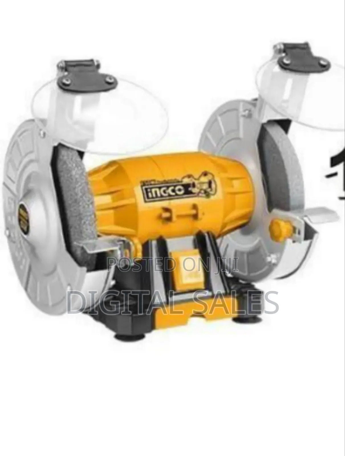 Ingco Bench Grinder Voltage:220-240v~50hz 150w - Grey Orange in Central ...