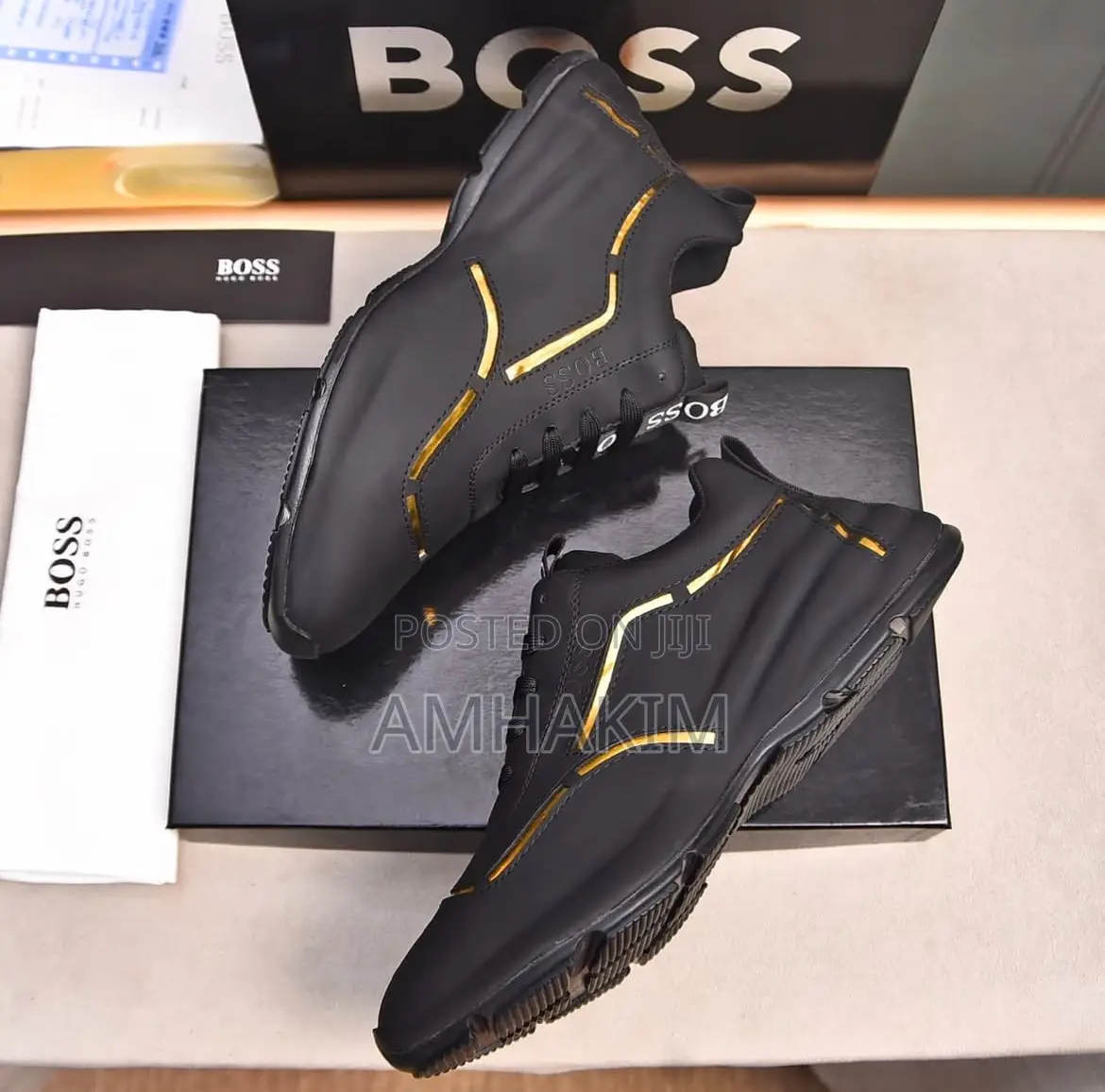 New Super Classic Men's Designer Boss Sneakers in Stock in Central ...