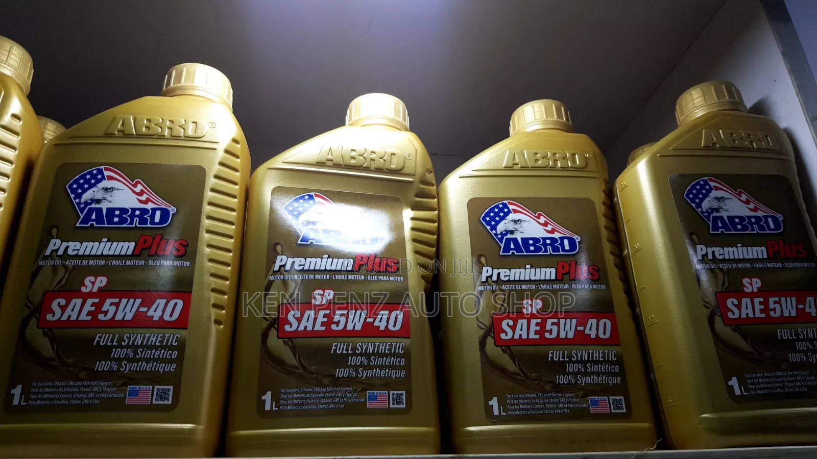 Abro Premium Plus Full Synthetic 5w-40 Sp Motor Oil for sale - Ken Penz ...