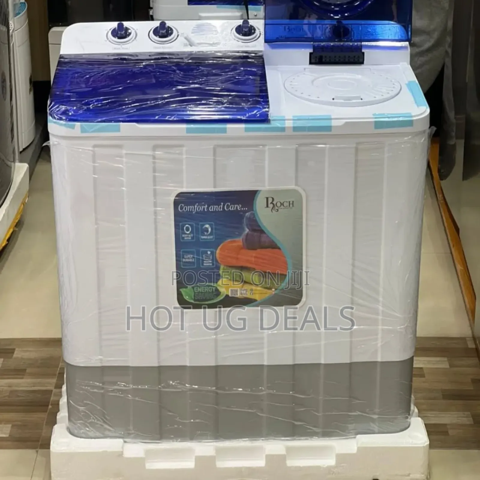 Roch 10kg Twin Tub / Top Loader Washing Machine - White in Central ...