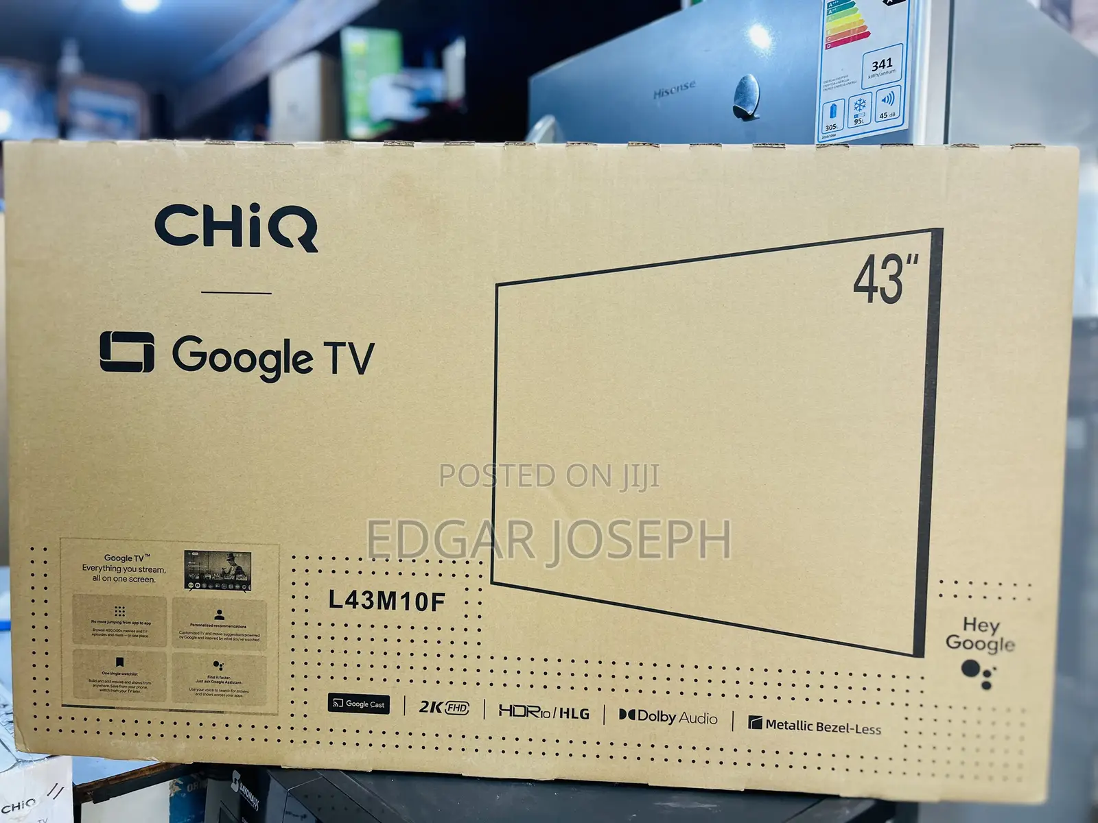 Chiq 43 Smart Google Android Tv in Central Division - TV & DVD ...