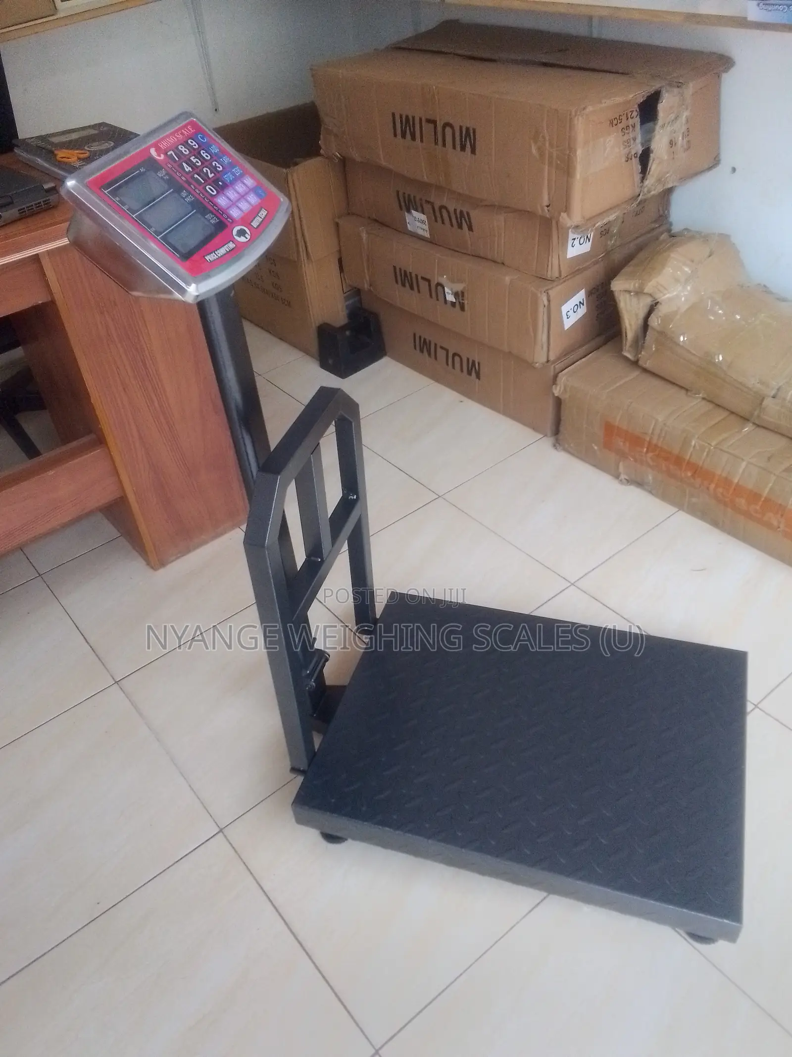 Heavy Duty Weighing Scale 350kg Weigh Digital Platform Weighing Scale ...