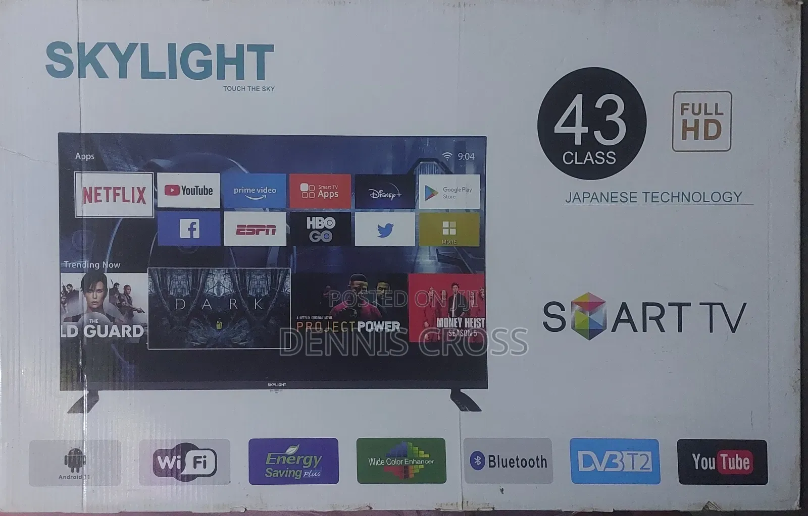 Sky Light Smart Flameless Tv Plus Andriod Tv Box in Central Division ...