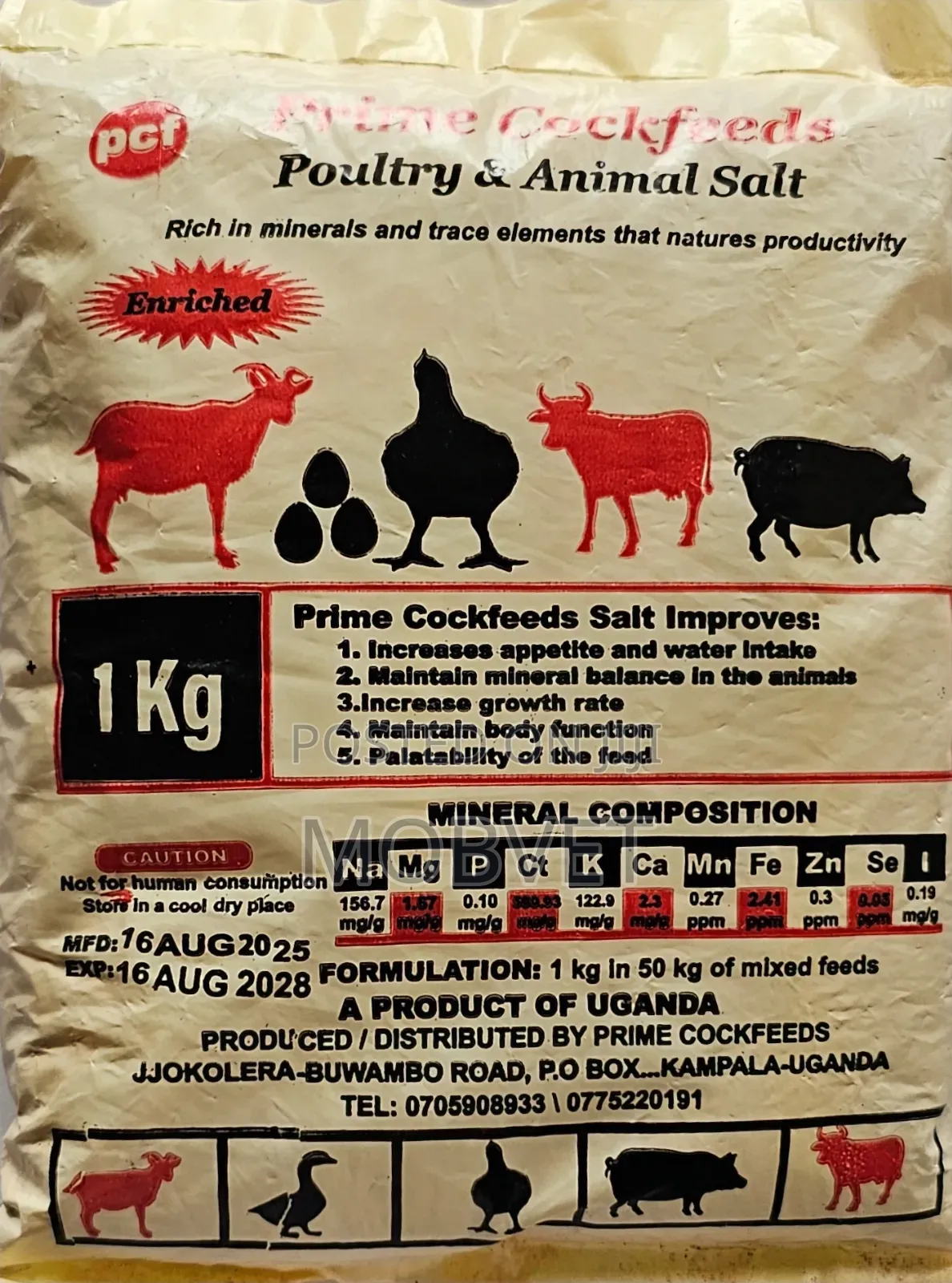 Poultry and Animal Salt in Central Division - Farm Animal Feed ...