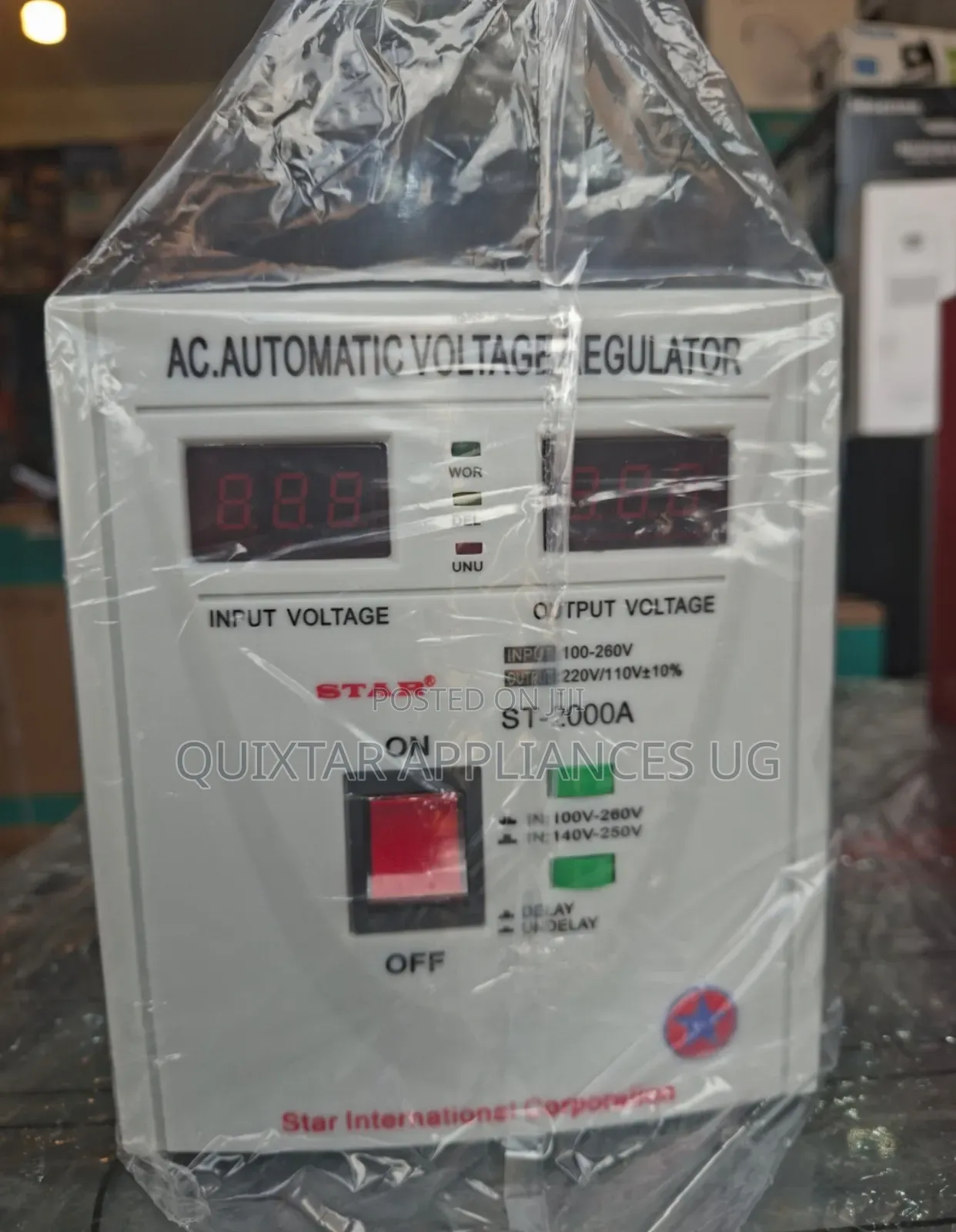 Star 2.0kva| 2000a Automatic Voltage Regulator | Stabiliser in Central ...