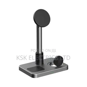Desktop 3 in 1 Charging Station Foldable Magnetic Wireless Charger ...
