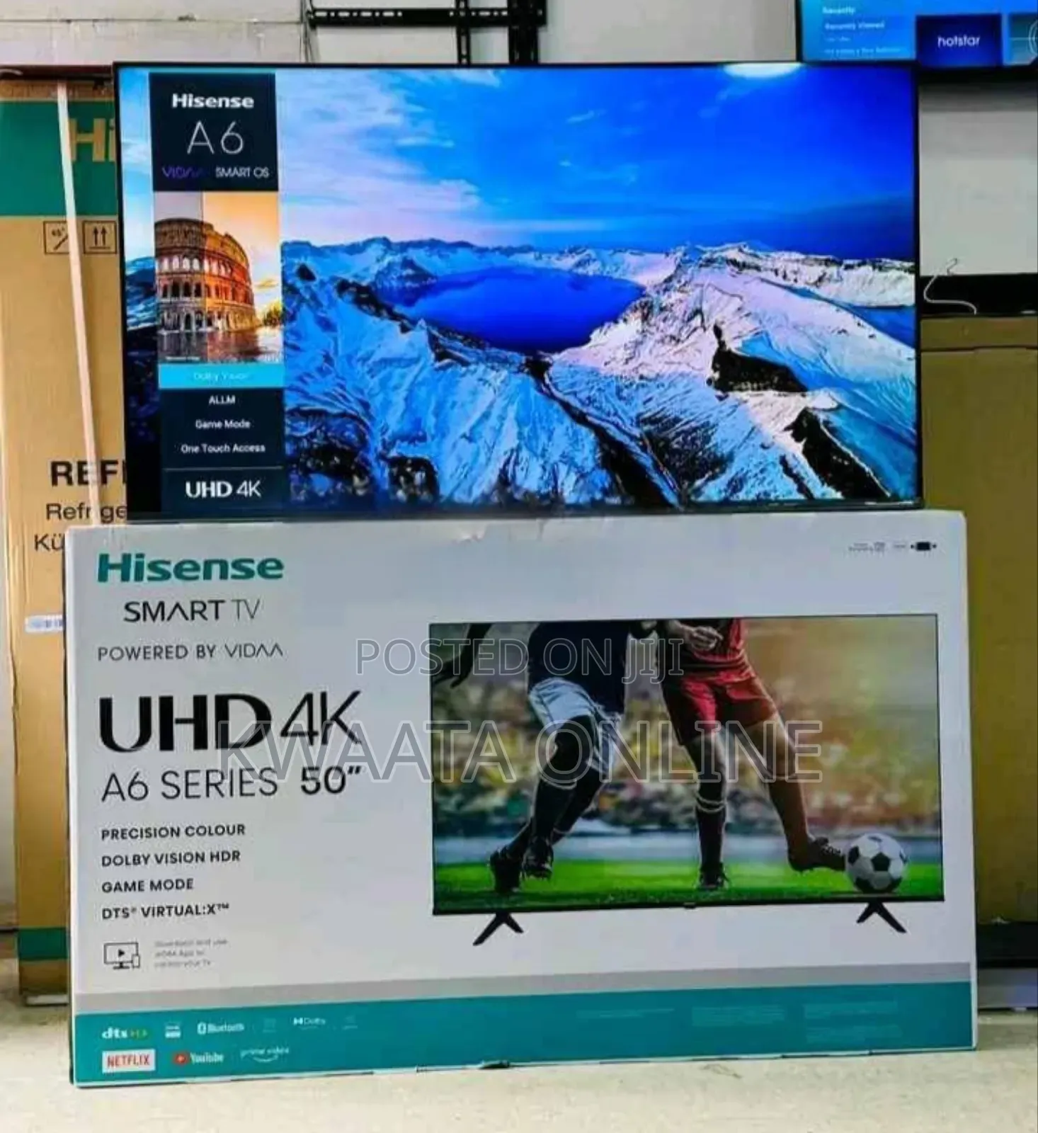 Hisense 50inch Smart Tv Inbuilt Digital Free To Air Decoder in Central ...