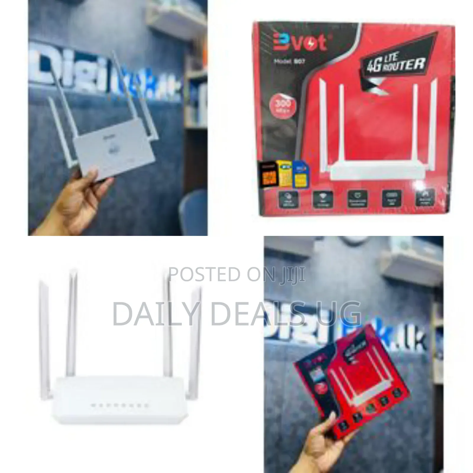 Bvot B07 4g Lte Router 300mbps Rechargeable Router for Sim Card in ...