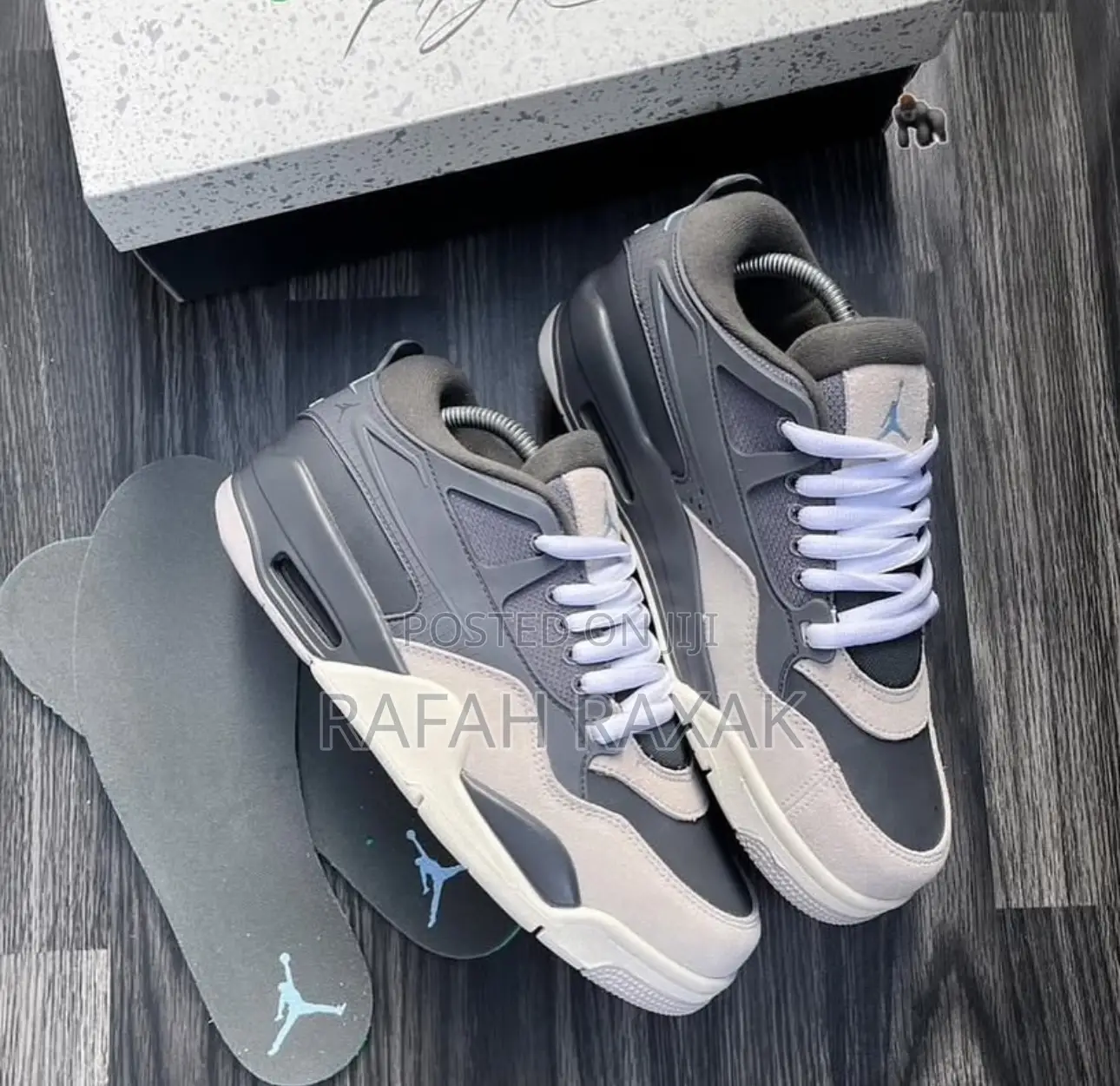 Nike Air Jordan 4 Rm X Nigel Sylvester “Iron Grey” Sneakers in Central ...