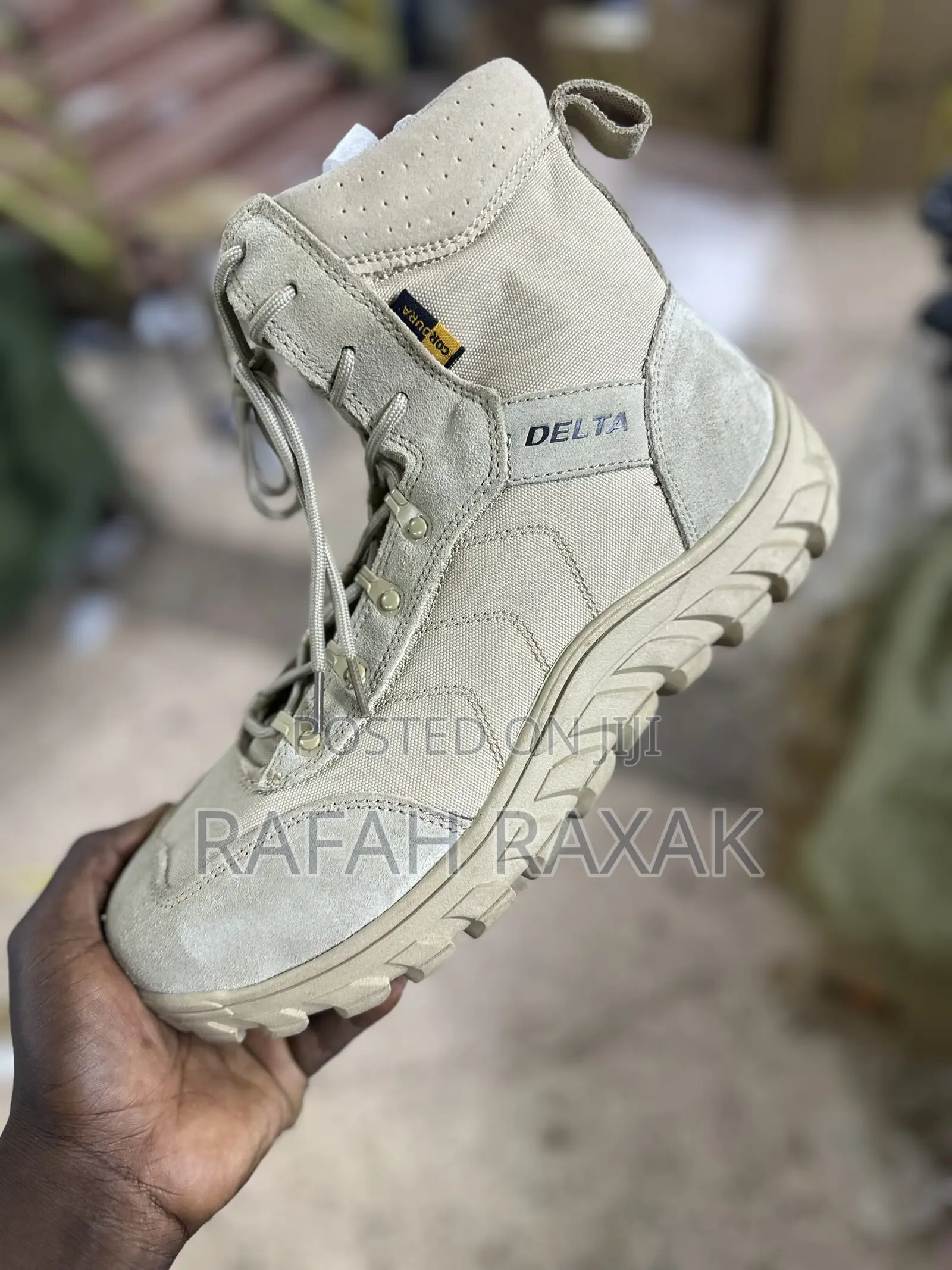 Original Men’S Khaki Delta Outdoor Tactical Hiking Desert Boots in ...