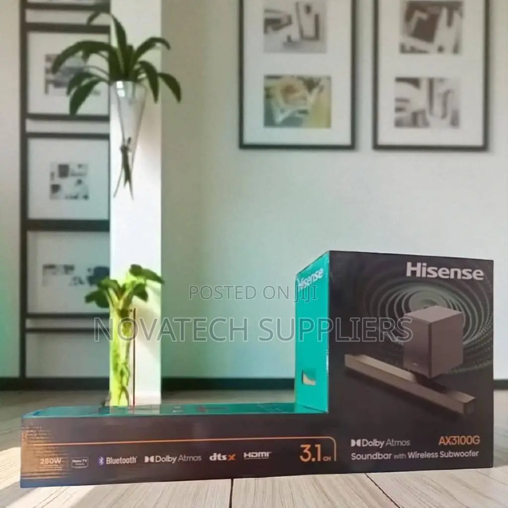 Energy Efficient Hisense Ax3100g 3.1ch Soundbar and Wireless Subwoofer ...