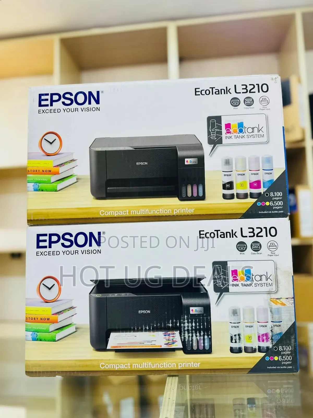 Epson Ecotank L 3210 Multifunction Inktank Printer Print, Copy, Scan in ...