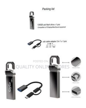 Gtygo 128 Gb Otg Usb Flash Drive Usb3.0 Adapter Type C 3 Units in 1 in ...