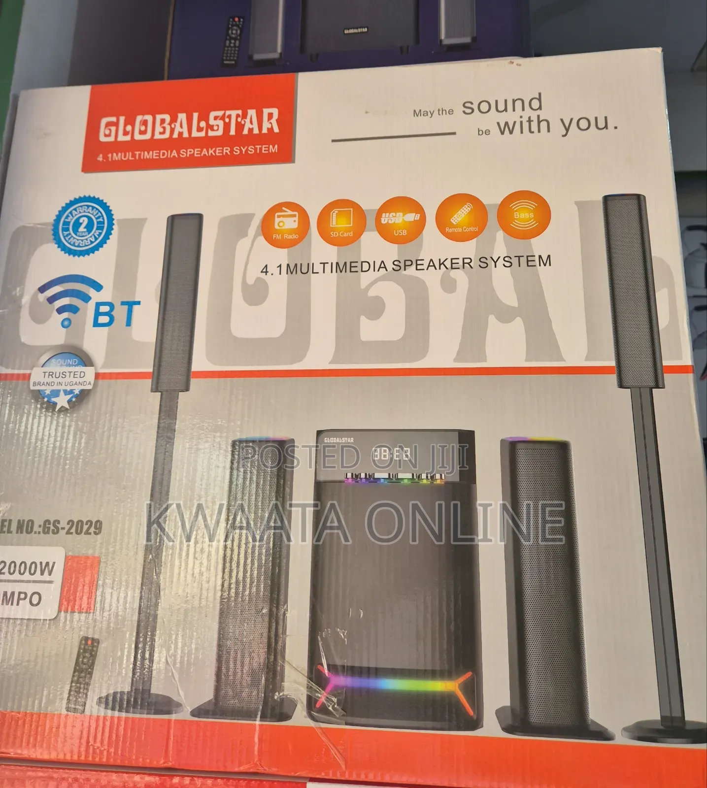 4.1ch Global Star Bluetooth Gs-2029 Home Theatre Multispeaker System8 in Central Division ...