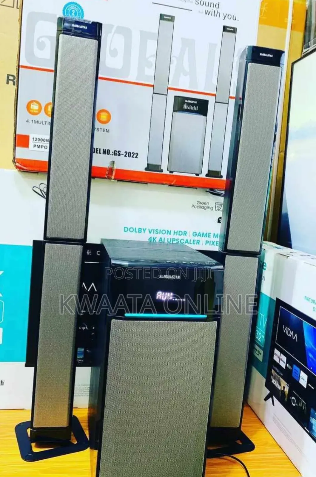 4.1 Globalstar Convertible Bluetooth Multispeaker Gs-2022 Home Theatre in Central Division ...