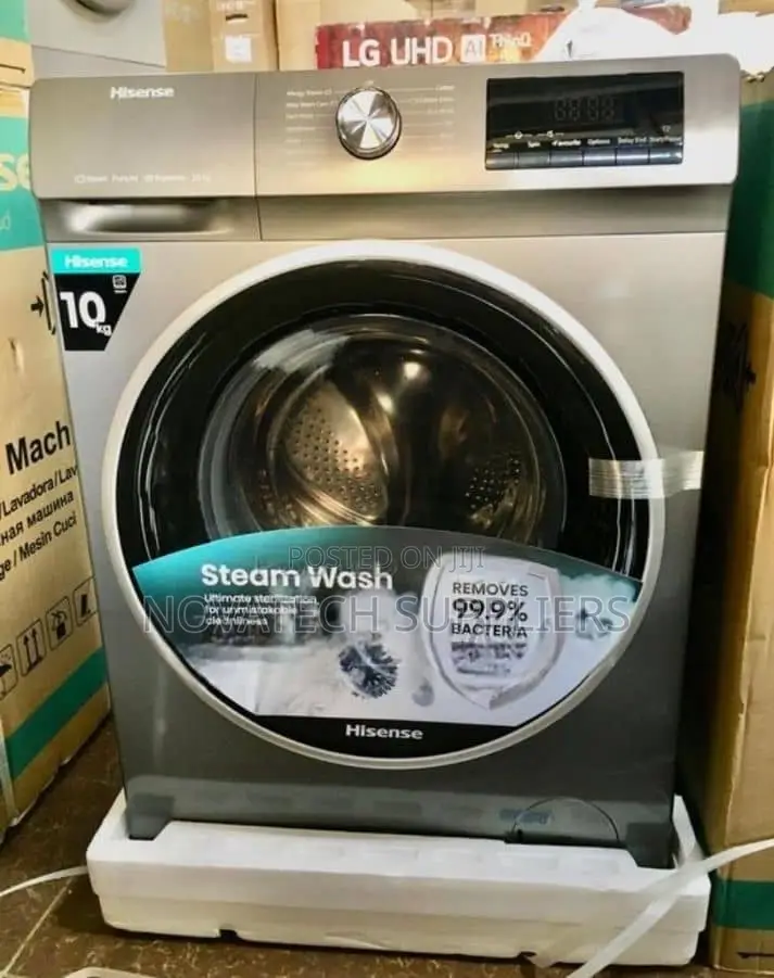 Hisense 10kg Front Load Washing Machine- Grey Color in Central Division - Home Appliances ...