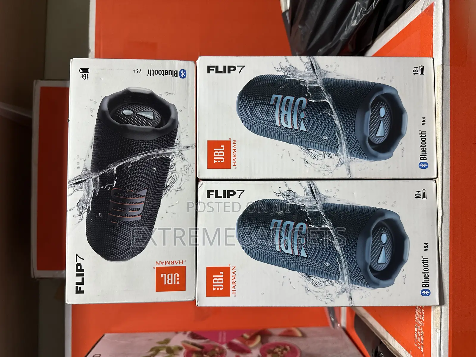 Flip 7 JBL Speakers 16hrs Playtime. in Central Division - Audio & Music ...