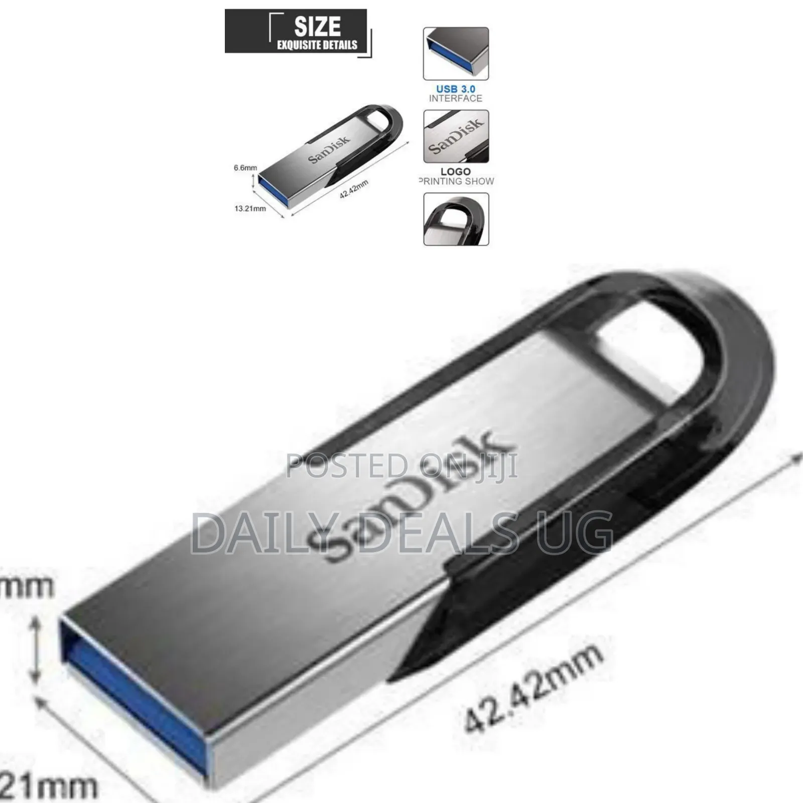 Sandisk Usb 3.0 Flash Drive 32gb Memory Stick -Black in Central ...