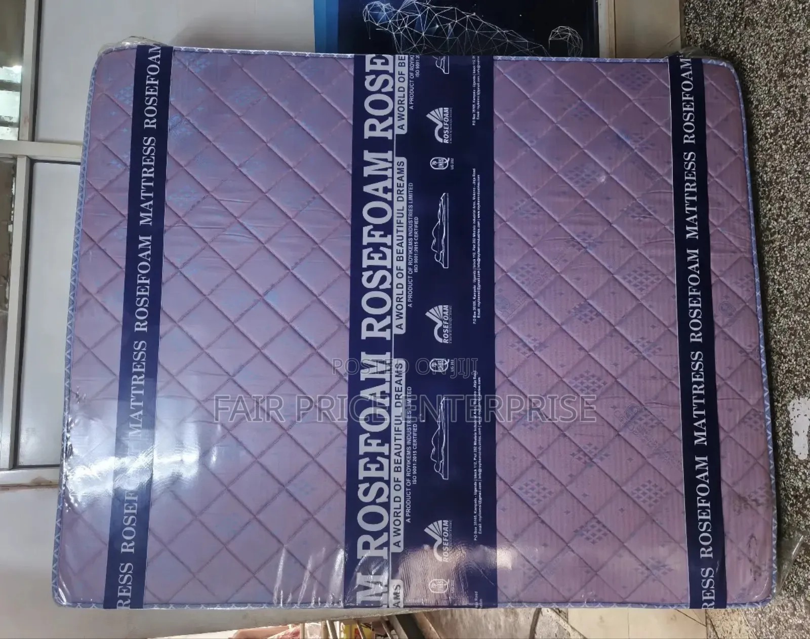 5x6 By6 Inches Rose Foam Mattress Premium High Density in Central ...