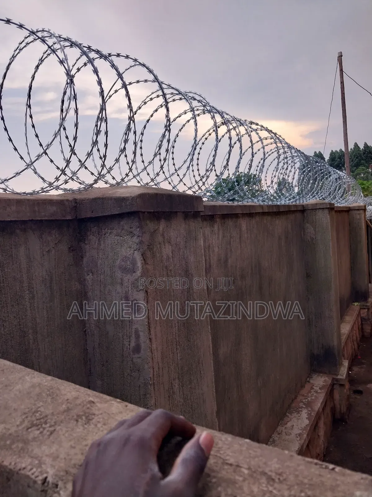 Razor Wire Fencing , Sekanyolya Fencing Building Materials in Central ...