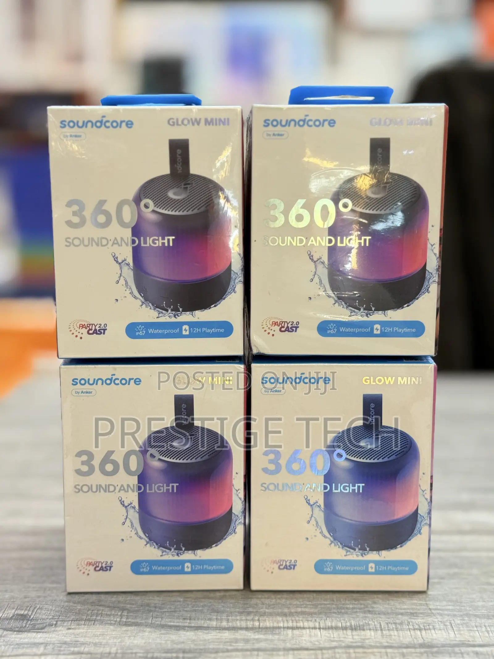 Anker Soundcore Glow Mini Portable Speaker With Light Show in Central ...