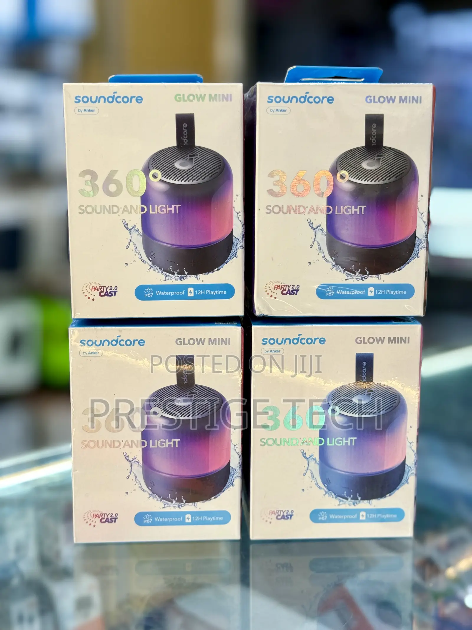 Anker Soundcore Glow Mini Portable Speaker With Light Show in Central ...