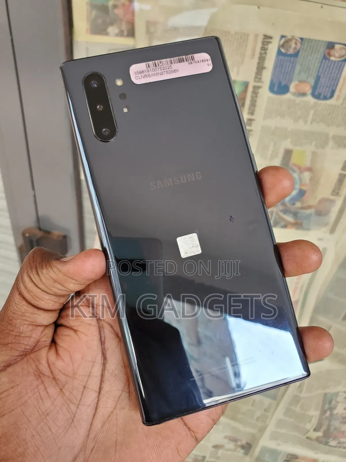 New Samsung Galaxy Note 10 Plus 5G 256 GB Black in Central Division ...