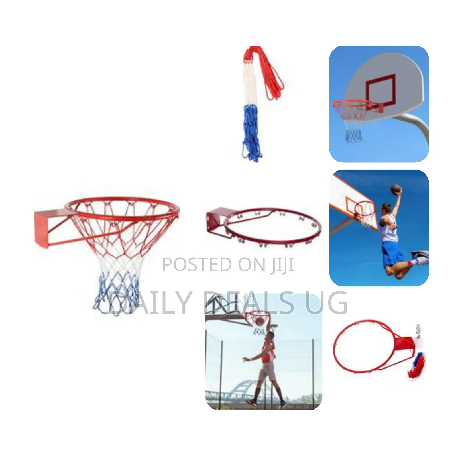 45cm Standard Basketball Hoop, Dream Travel Basketball Rim Goal in ...