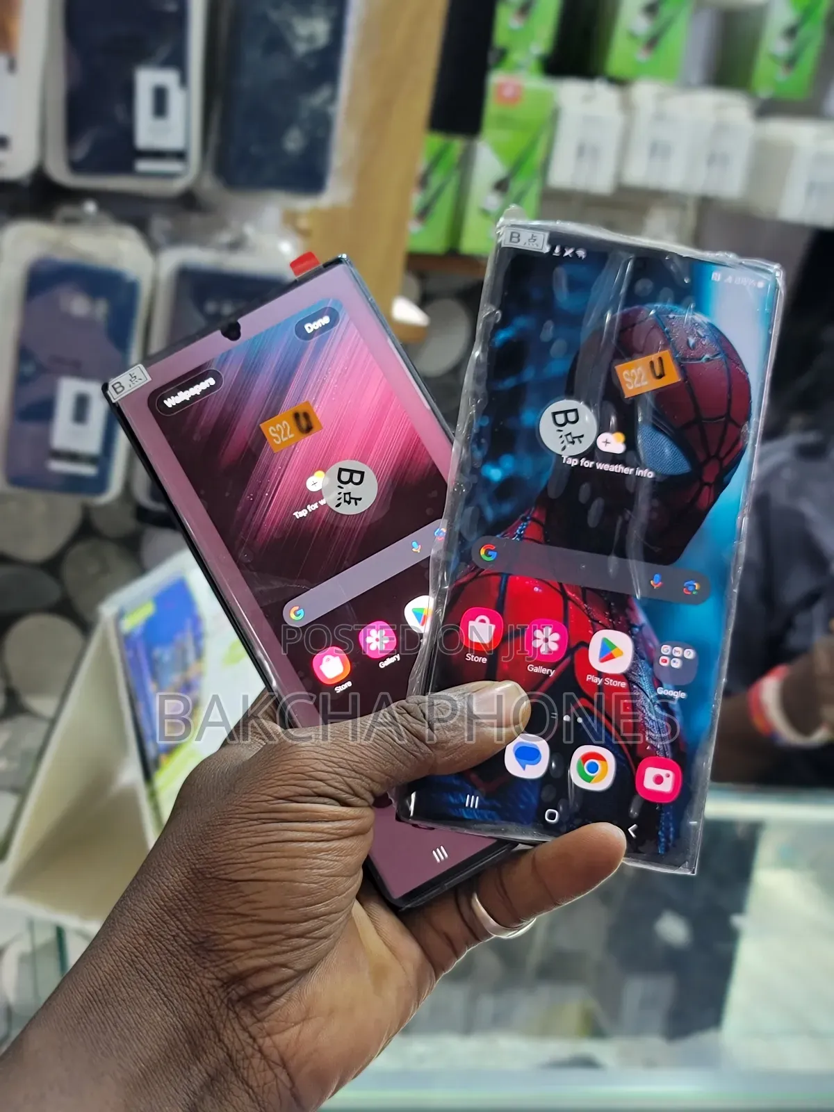 New Samsung Galaxy S22 Ultra 5G 128 GB Black in Central Division ...