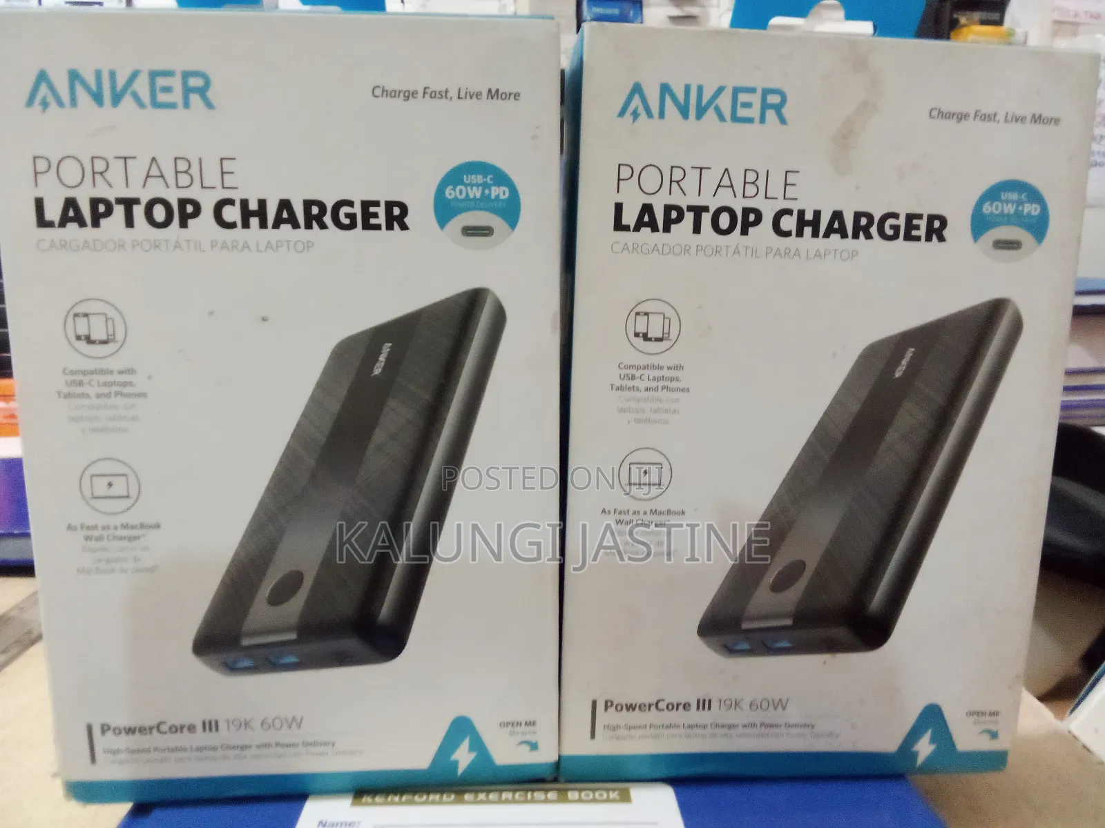 Anker Laptop Power Bank 60w in Central Division - Computer Accessories , Kalungi Jastine | Jiji.ug