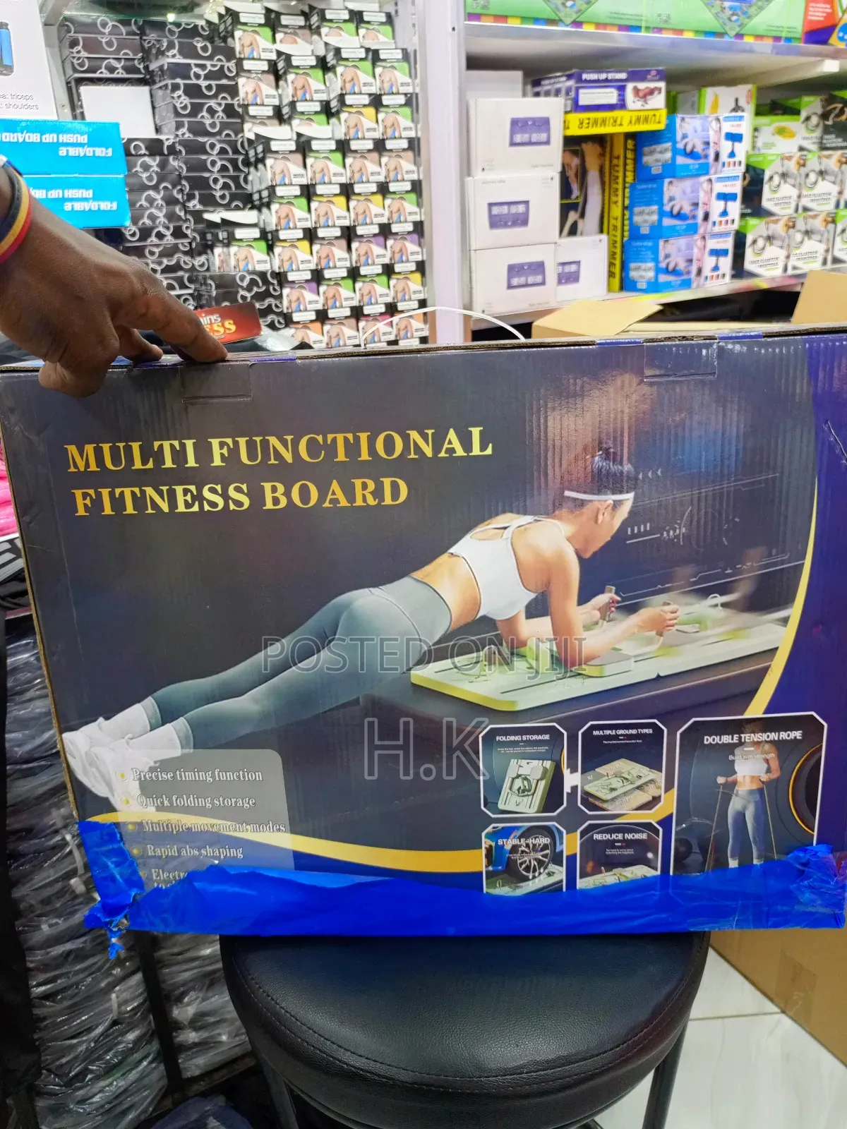 Multifunctional Pilates Board Foldable Home Full Body Workout Board in ...