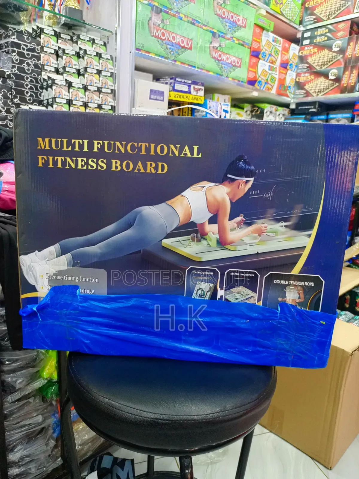 Multifunctional Pilates Board Foldable Home Full Body Workout Board in ...