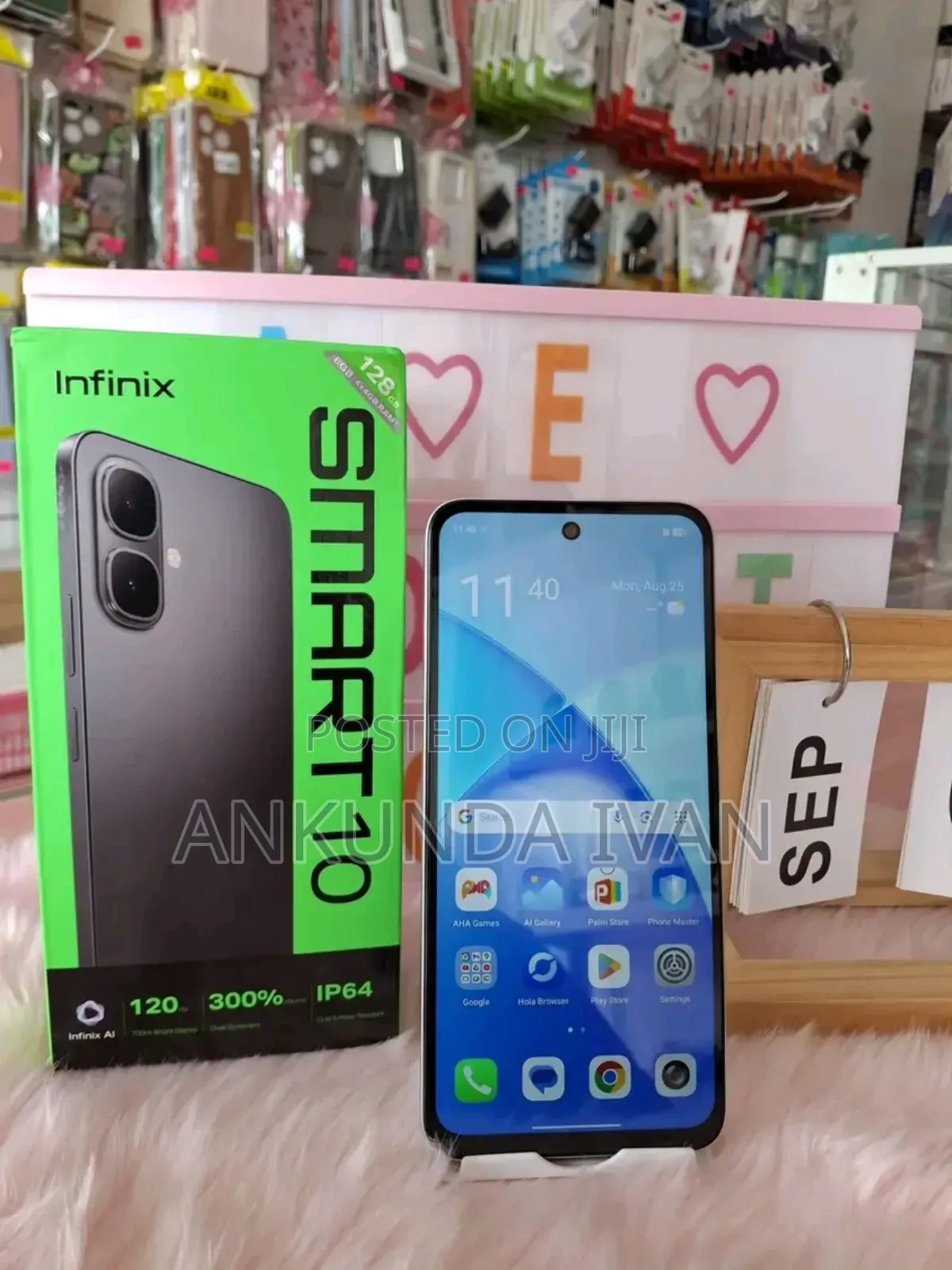 New Infinix Smart 10 128 GB Black in Central Division - Mobile Phones ...