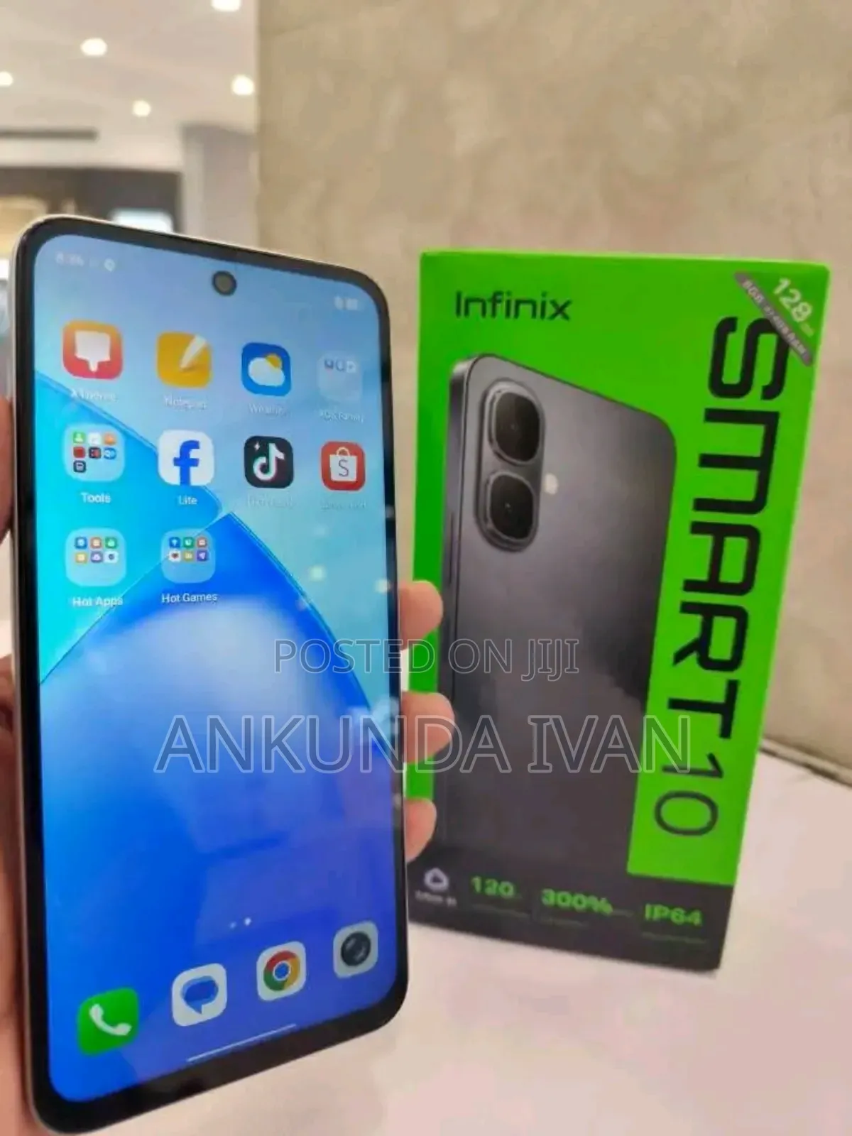 New Infinix Smart 10 128 GB Black in Central Division - Mobile Phones ...