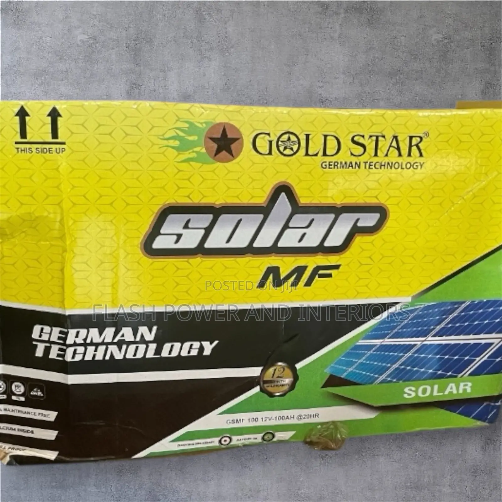 100ah Gold Star Solar Batteries/Heavy Duty Purposes in Central Division ...