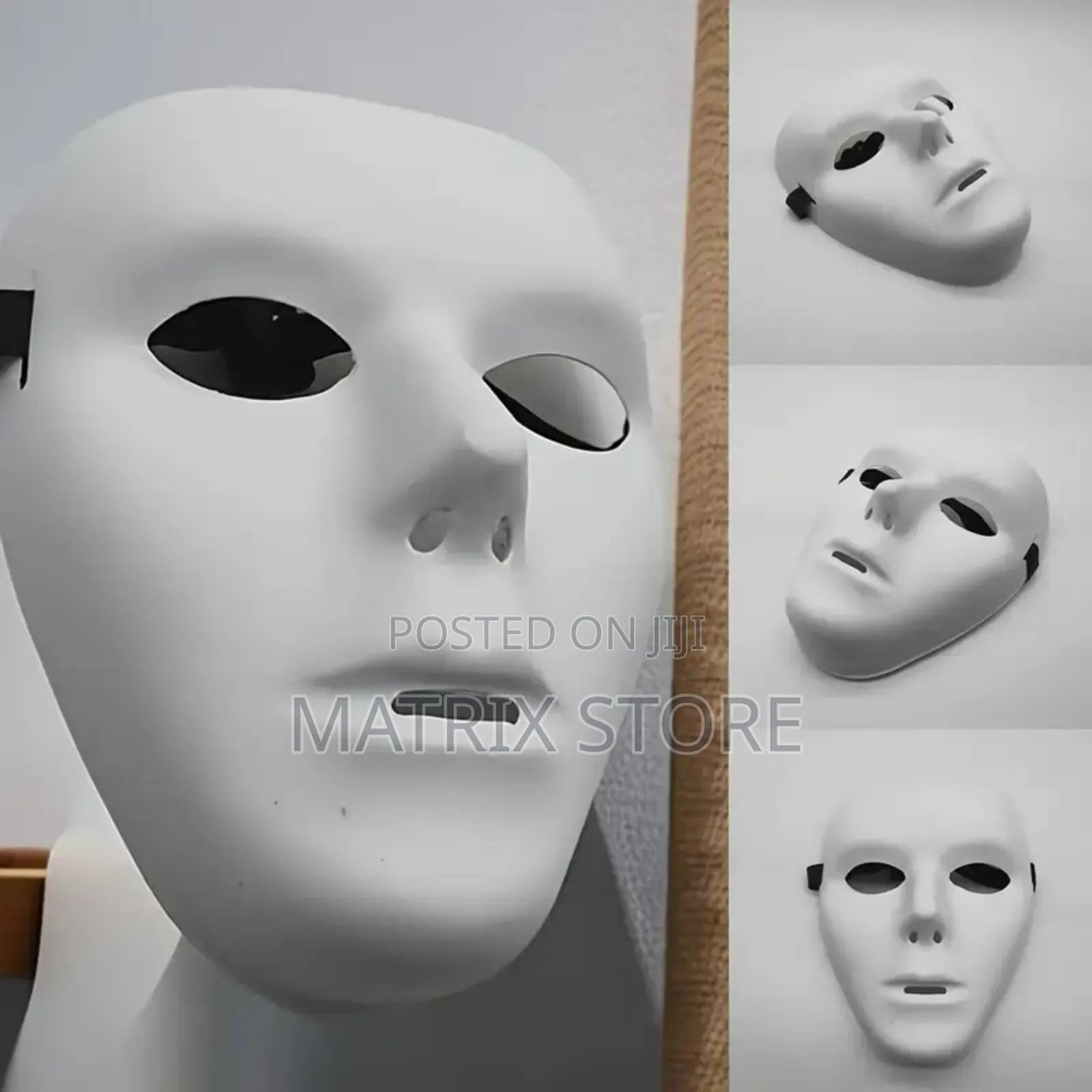 Adult Mask Blank Male Halloween Costume in Central Division - Clothing ...